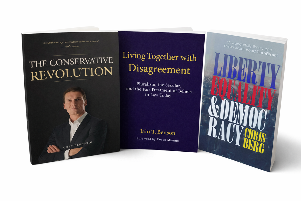 The Liberty Pack (Three books) – Connor Court Books
